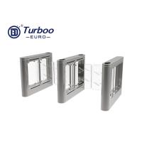 China Rosh Approved Vertical Swing Barrier Turnstile 35w For Office Building for sale
