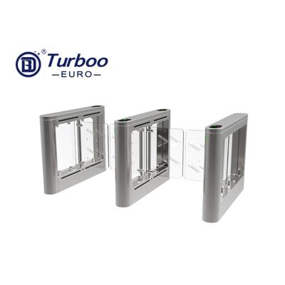 China Rosh Approved Vertical Swing Barrier Turnstile 35w For Office Building for sale