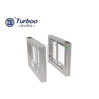 China Rosh Approved Vertical Swing Barrier Turnstile 35w For Office Building for sale
