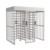 China Anti Tail Revolving Gate Turnstile Full Height 2.3m For Stadiums Factory for sale