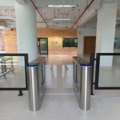 China Smart 6 Pairs Economy Brushless Speed Gate Turnstiles Unique Swing Arm Feature For Store Office Hotel for sale
