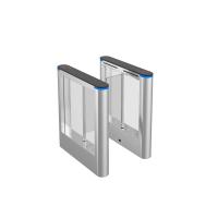 China Automatic Intelligent Turnstiles Systems Round Angle Swing Speed Gate Turnstile  Used In Office Building for sale