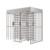 China Anti reverse pass access control Turnstile 2.3m turnstyle automatic gates for sale