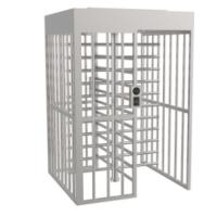 China double Full Height Turnstile Security Gates SUS304 Anti reverse pass for sale