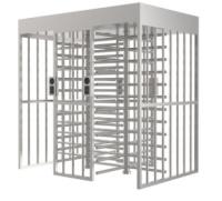 China double Full Height Turnstile Security Gates SUS304 Anti reverse pass for sale