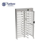 China Turboo Full Height Security Turnstile Electronic 304 Stainless Steel for sale