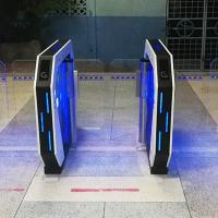 China 900mm Wide 1.5mm SUS304 Access Control Turnstile gate R346 oEM for sale