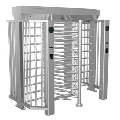 China Access Control Mechanism Full Height Turnstile gate 60hz 240v for sale