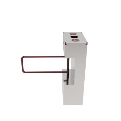China SUS304 Stainless Steel Door Swing Barrier Turnstile Revolving Door Building Entrance Swing Gate 24V Revolving Door for sale