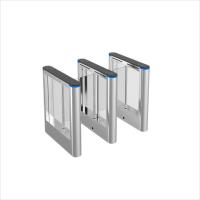China 304 Stainless Steel Flap Barrier Gate Automatic Swing 35w For Airports for sale