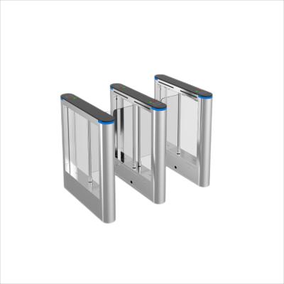 China 304 Stainless Steel Flap Barrier Gate Automatic Swing 35w For Airports for sale