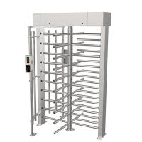 China Intelligent Flexible Full Height Turnstile AC 100V metal revolving gate for sale
