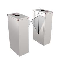 China Exclusive Design Speed Gate Flap Barrier Gate Turnstile Flap Security Smart Flap Speed Gate Turnstile In Office Building for sale