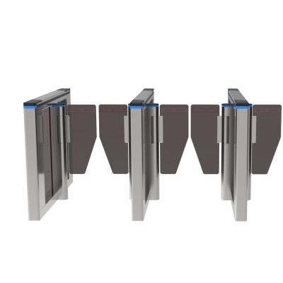 China Office Building Swing Barrier Turnstile entrance gates 0.2s 60HZ for sale