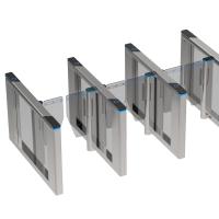 China Access Control Manual Swing Pedestrian Turnstile Gate 60HZ For Bus Station for sale