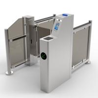 China Indoor Pedestrian Access Control turnstile gate 304 Stainless Steel for sale