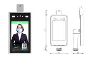 China Cloud Storage Face Recognition Biometric System Angle Adjustable 1920x1080 for sale