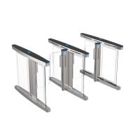 China Office Workplace Barcode Scanner Turnstile 900mm Width Half Height for sale