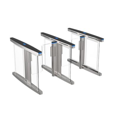 China Office Workplace Barcode Scanner Turnstile 900mm Width Half Height for sale