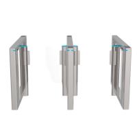 China Acrylic Baffle SUS304 Electronic Turnstile Gates 600mm controlled access gates for sale