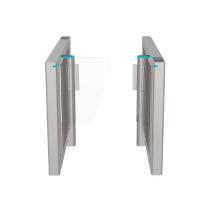 China Double Barrier Security Gate Servo Motor Elegant Speed Gate Turnstile Speed Gate For Commercial Building for sale