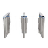 China Metro station Fastlane Optical Turnstiles Automatic 900mm Acess Control System for sale