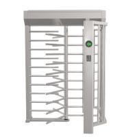 China Full Height Access Control Turnstile Gate 30W Single Bi Directional for sale