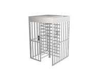China Electrical Fast Lane Full Height Turnstile Gate 304 Stainless Steel Security Doors 240V for sale