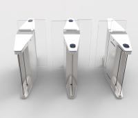 China Optical Face Recognize Speed Gate Turnstile security doors 240V SUS304 for sale