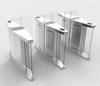 China Optical Face Recognize Speed Gate Turnstile security doors 240V SUS304 for sale