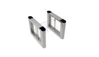 China Infrared Sensors Swing Gate Turnstile 900mm Face Recognition Passing for sale