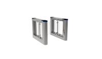China Infrared Sensors Swing Barrier Turnstile gate 800mm width Face Recognition Passing for sale