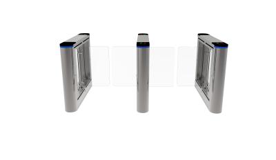 China Entry Systemy Access Control Turnstiles 24V SUS316 Face Recognition Passing for sale