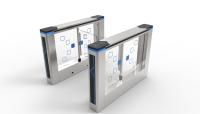 China Hotel waist high Turnstile Access Control System 304 Stainless Steel for sale