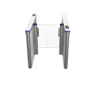 China Face Recognition Swing Barrier Turnstile gate 600mm Fast Passing for sale