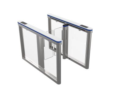 China Face Recognition Swing Barrier Turnstile gate 600mm Fast Passing for sale