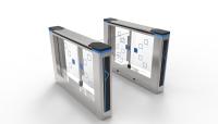China 304 Stainless Steel Qr Code Turnstile Gate Acess Control System for sale