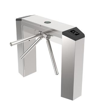 China Stainless Steel Tripod Turnstile Gate Bidirectional passage 1.2m width for sale