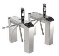 China Stainless Steel Tripod Turnstile Gate Bidirectional passage 1.2m width for sale