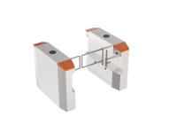 China Automatic Access Control Turnstile Gates 1100mm Removable Glass Swing for sale