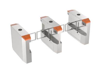 China 600mm Electronic Turnstile Gates Double Barrier Airport Turnstiles for sale