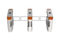 China 600mm Electronic Turnstile Gates Double Barrier Airport Turnstiles for sale