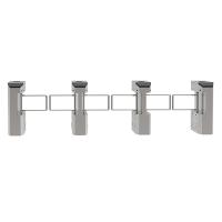 China 304 Stainless Steel Flap Barrier Gate Entrance Turnstile 1100mm for sale