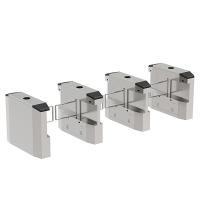 China 304 Stainless Steel Flap Barrier Gate Entrance Turnstile 1100mm for sale