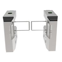 China Servo Motor Swing Barrier Turnstile Security Systems 35w Security Speed Gate for sale
