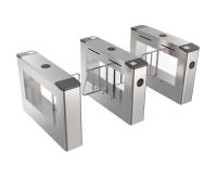 China Stainless Steel Barcode Scanner Turnstile Entrance Gate Automatic 35w for sale