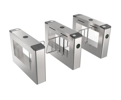 China Stainless Steel Barcode Scanner Turnstile Entrance Gate Automatic 35w for sale