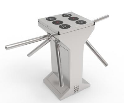 China Access Control Barriers semi Automatic Tripod Turnstile 35W 240V for sale