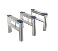 China Entrance High Speed Gate Access Control 800mm Flap Barrier Turnstile SUS304 for sale