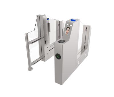 China ISO9001 Rfid Automatic Turnstile Gate Systems SUS304 Airport Swing Gates for sale